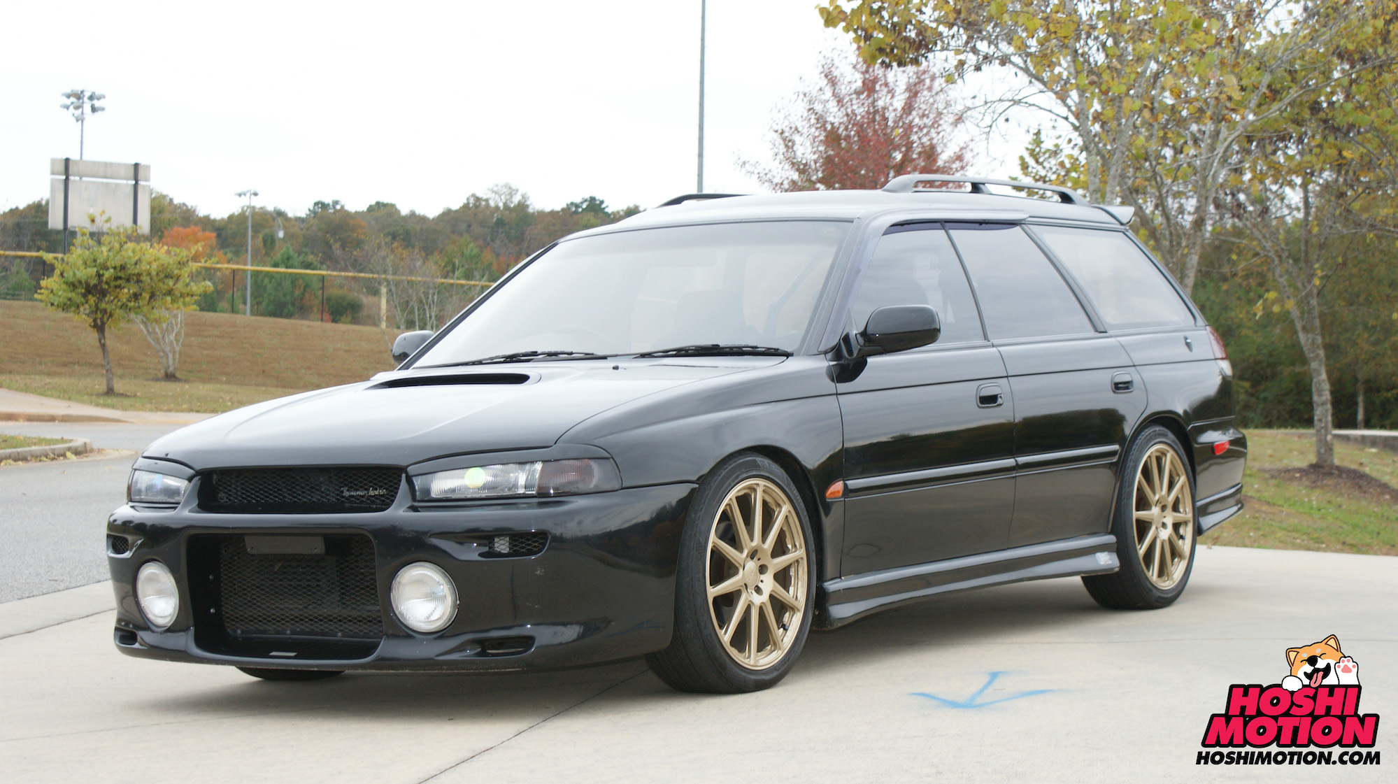 Lowered Subaru Legacy Wagon